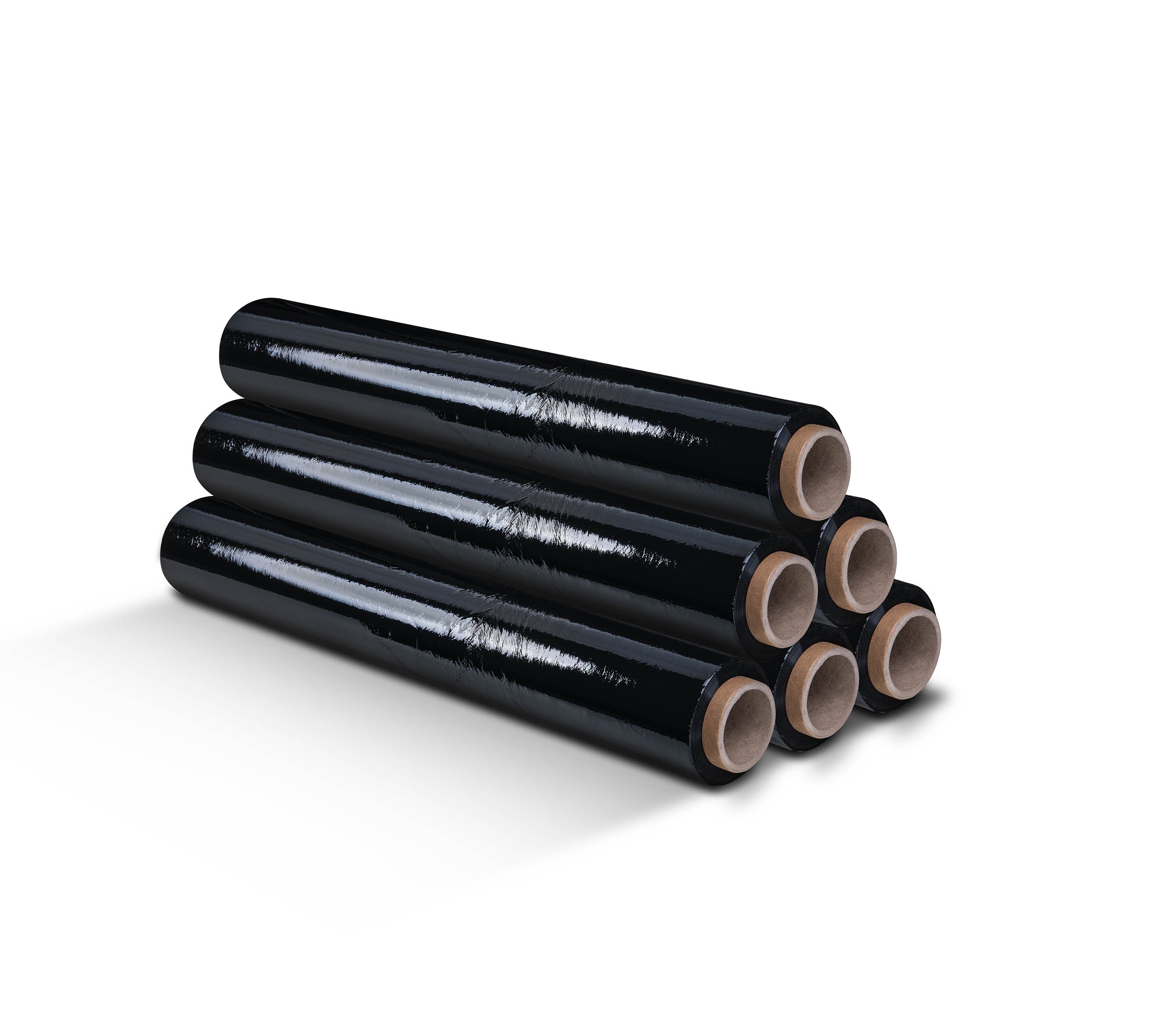 Film étirable manuel cast standard noir opaque